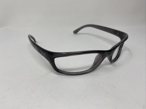 RAY BAN RB 4115 606/71 ITALY PREDATOR SERIES TRANSLUCENT SMOKE GRAY ...