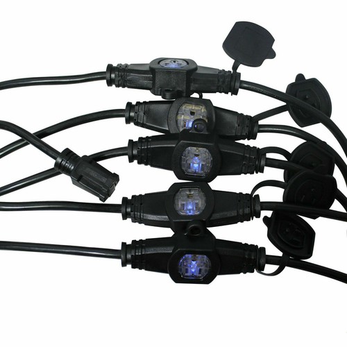 ProX 32 ft lighting Stage Power Multi-Outlet Stringer AC 3Prong Outlets ...