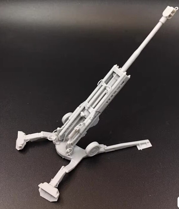 1/87 Modern US Army M777 Lightweight Towed Howitzer Kit Model 3D ...