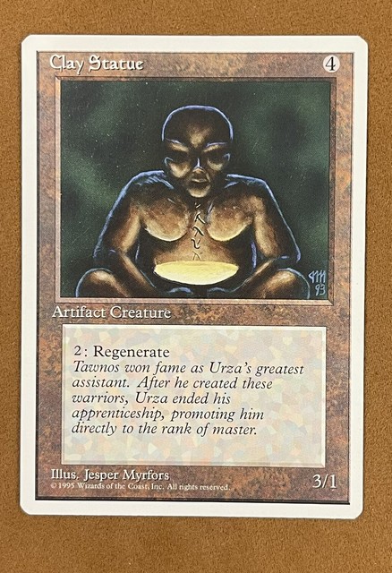 MTG Clay Statue Fourth Edition 305/379 Regular Common for sale online ...