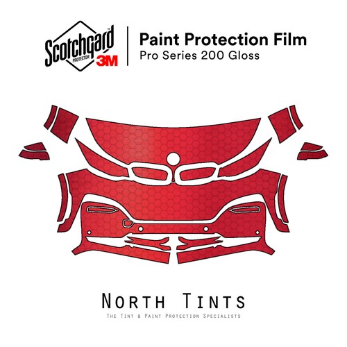 BMW i3s 2018-2021 3M PRO Series 200 Paint Protection Film Clear Bra PPF ...