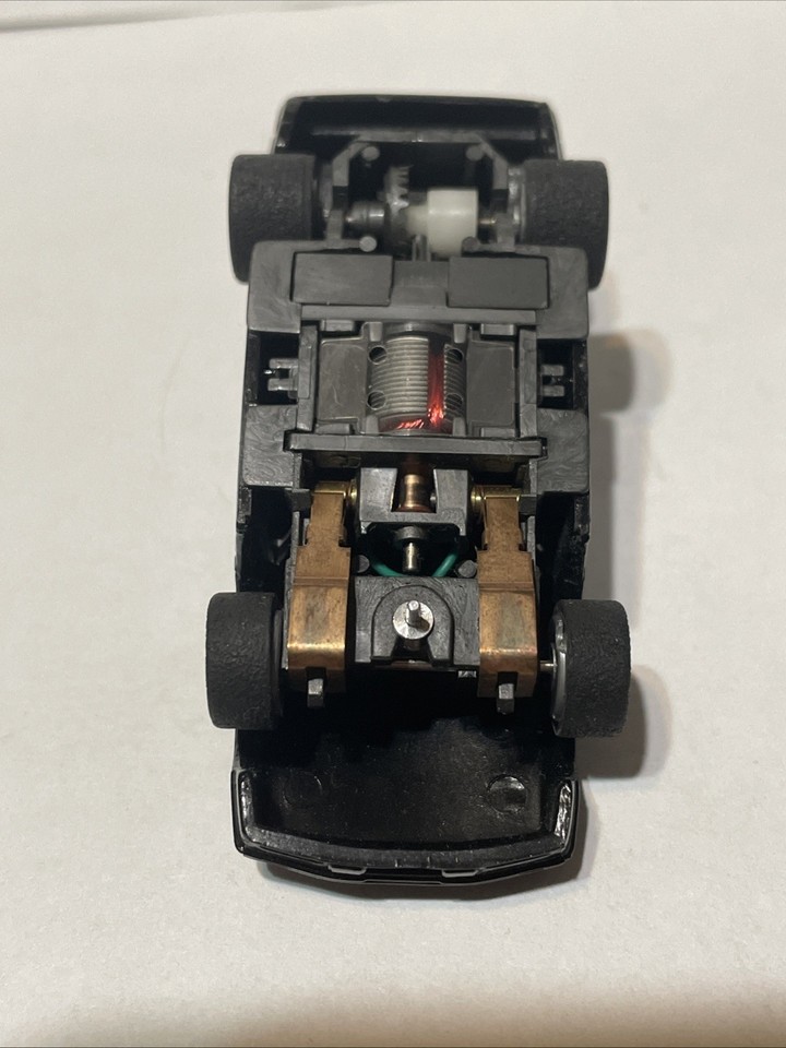 Tyco Slot Car HO Scale Lighted 79 Foxbody Mustang Highway Patrol Police ...