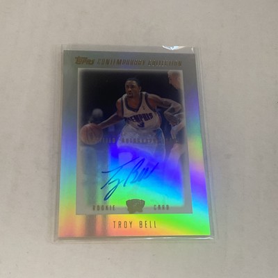 2003-04 Contemporary Collection Troy Bell Rookie On Card Auto Autograph ...