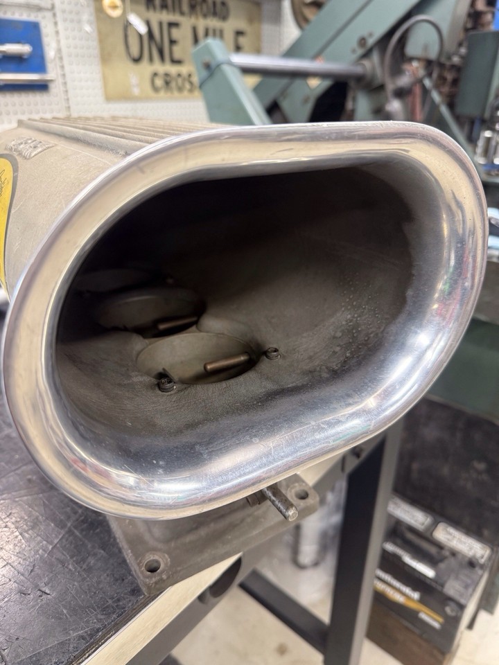 Vintage Hilborn Fuel Injection Blower Top Hat With Pump | eBay