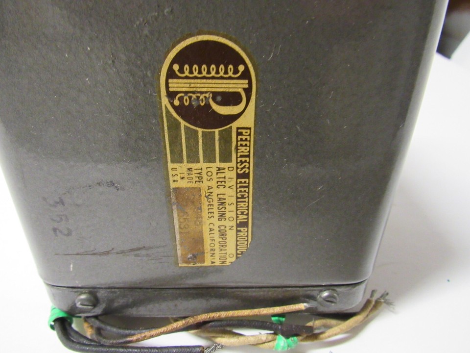 Peerless Power Transformer P/N: 6048/C-6531 See Specs in Photo | eBay