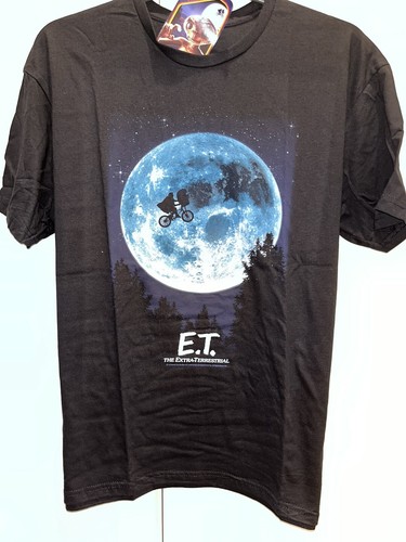 E.T Tee T-Shirt Unisex Large (L) - Extra Terrestrial ET Phone Home Moon ...