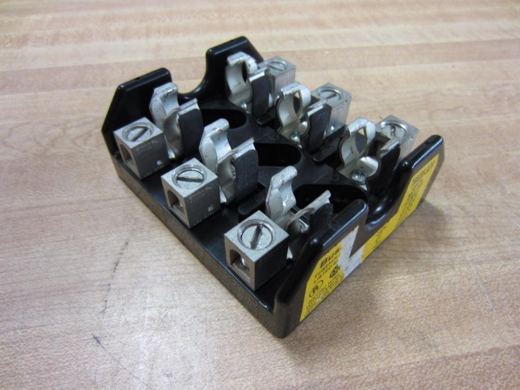 Cooper Bussmann - T60030-3CR - Fuse Block 30A 600V Lug Chassis Mount | eBay