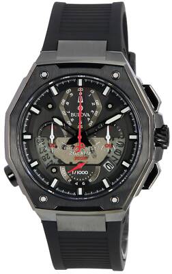 Bulova Precisionist X Chronograph Black Dial Quartz Diver 98B358 300M ...