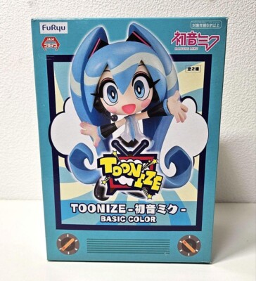 FuRyu Hatsune Miku TOONIZE Hatsune Miku Basic color Figure Japan | eBay