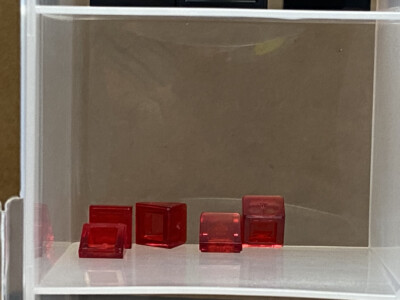 LEGO Parts - Trans-Red Slope 30 1 x 1 x 2/3 - No 54200 - QTY 5 | eBay