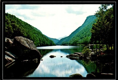 Cascade Lakes Adirondacks Narrows Mountains New York Vintage Postcard ...