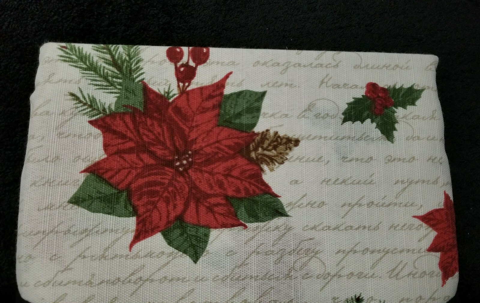 outlet coupons NEW Merry Poinsettia Printed Tablecloth Holiday ...