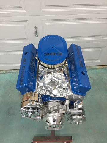 350/TH350 MOTOR/TRANNY COMBO 435HP ROLLER TURN KEY CHEVY CRATE ENGINE ...