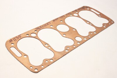 NOS Hercules Model OX3 OXC 4 Cylinder Engine Copper Head Gasket Victor ...