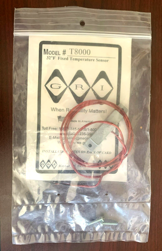 GRI George Risk Industries T8000 32 degree F Fixed Temperature Sensor ...
