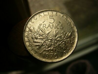 1970 France 5 Franc Coin | eBay