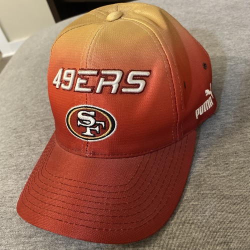 Vintage NFL San Francisco 49ers Puma Hat Adjustable Back NFL Pro Line ...