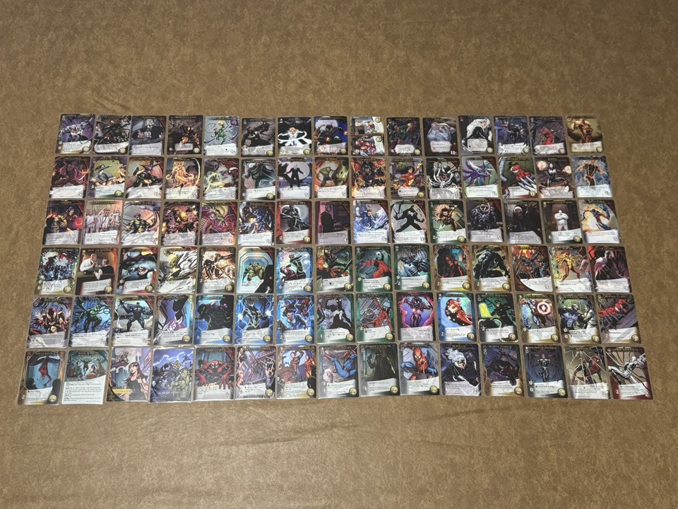 COMPLETE 90 CARD SET 2024 Legendary Marvel Renditions Promo Spider-Man ...