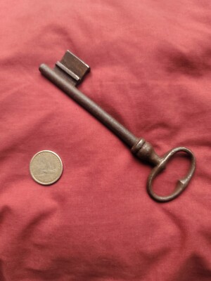 Nice 1820s Iron Skeleton Key☆ Antique Metal Key 6 Inches Long | eBay