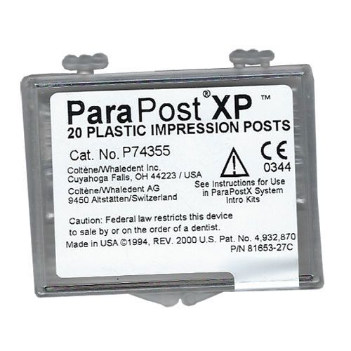 ParaPost XP P743-5.5 purple .055" (1.40mm) plastic impression post, 20 ...