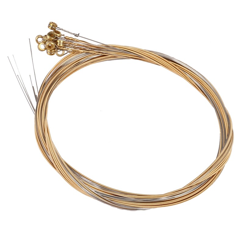 5X(12Pcs Stainless Steel Guitar Strings Replacement 12 Strings2904 | eBay