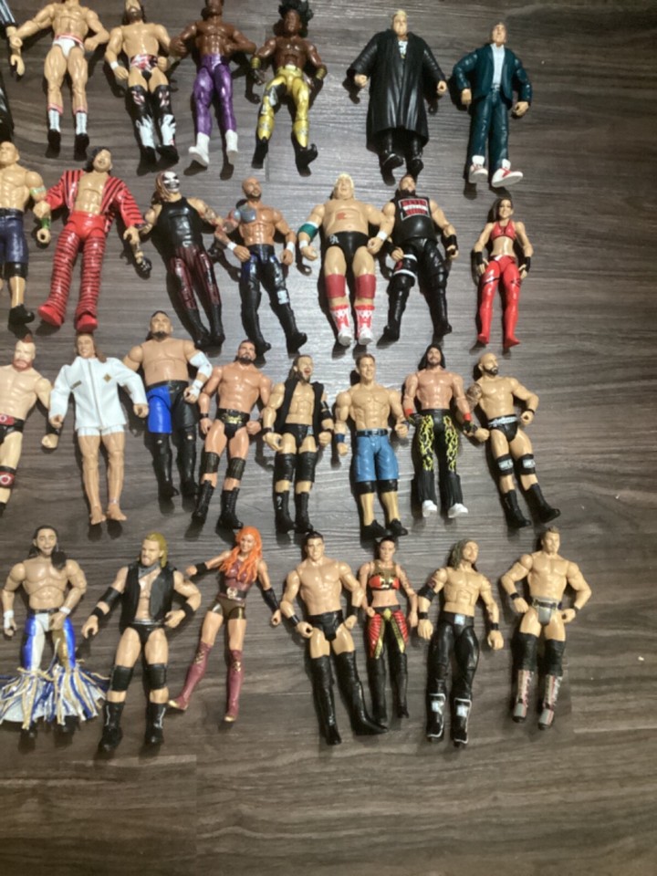 WWE WWF Collection of 48 figures 1:6 pick your own pick individually or ...