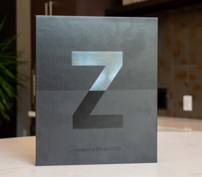 Genuine Samsung Galaxy Z Fold 3 5G Empty Box - With/Without Accessories ...