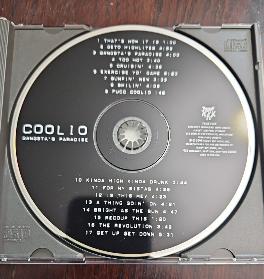 Coolio : Gangsta's Paradise CD (2003) Used Perfect Shape Fast Shipping ...