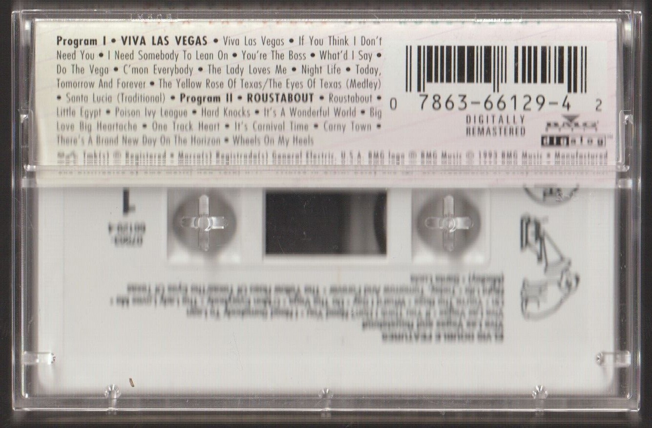 Viva Las Vegas/Roustabout by Elvis Presley (Feb-1993, RCA Records) for ...