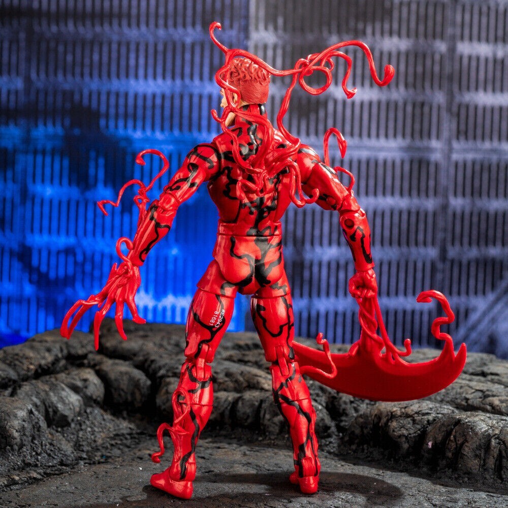 NEW CARNAGE Venom Red Marvel Legends Action Figure Spider man Toy Model ...