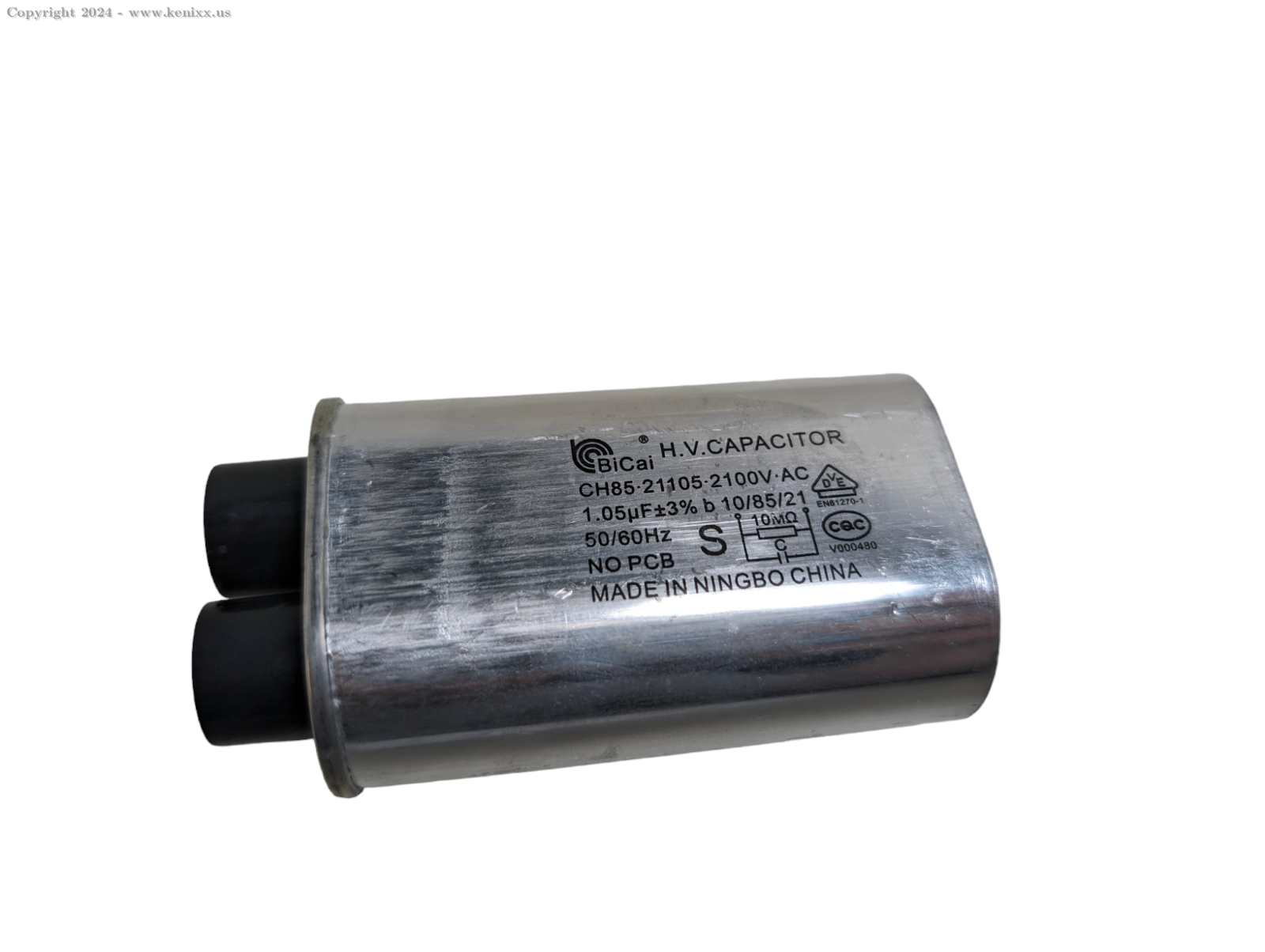 Microwave Oven High Voltage Capacitor CH85-21100 2100VAC 1.00uF Terminal 6.3mm | eBay