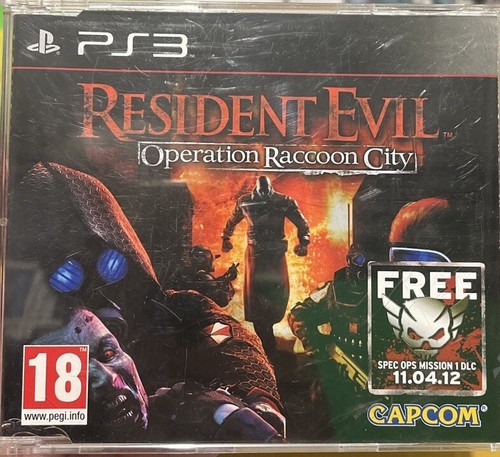 Resident Evil Operation Raccoon City - Rare Promo Disc Playstation 3 ...