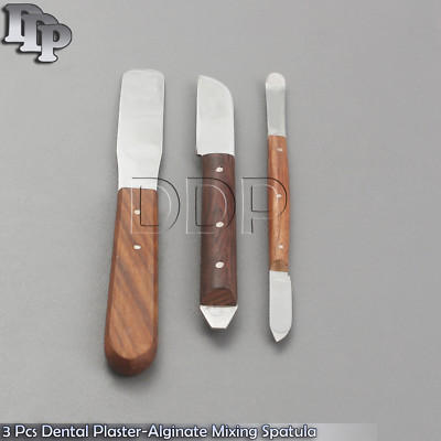 3 Pcs Dental Plaster-Alginate Mixing Spatula Fahen Knife Wax ...