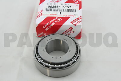9036635157 Genuine Toyota BEARING, TAPERED ROLLER (FOR REAR DRIVE ...