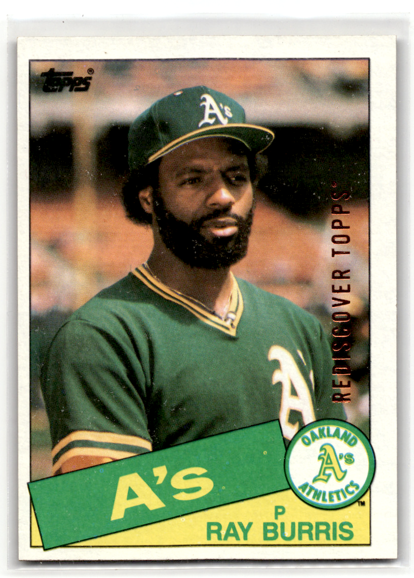 2017 Topps Rediscover Topps Buybacks Bronze Ray Burris #1985-758 ...