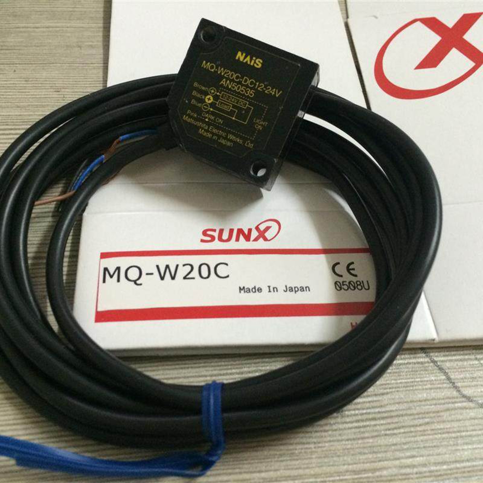 1Pcs New Panasonic SUNX MQ-W20C Photoelectric switch Free Shipping#QW ...