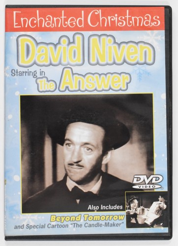 Enchanted Christmas The Answer David Niven Beyond Tomorrow DVD | eBay