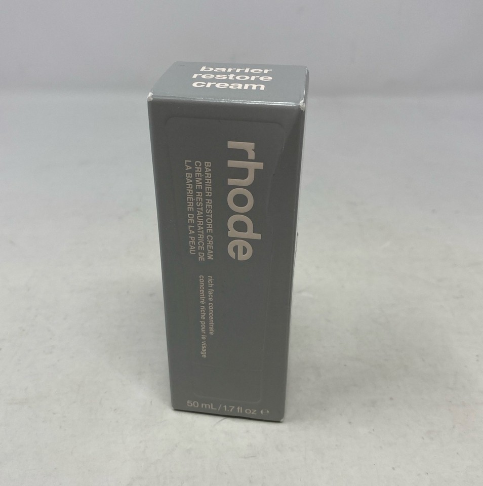 Rhode by Hailey Bieber Barrier Restore Cream 50ml/ 1.7oz., White | eBay