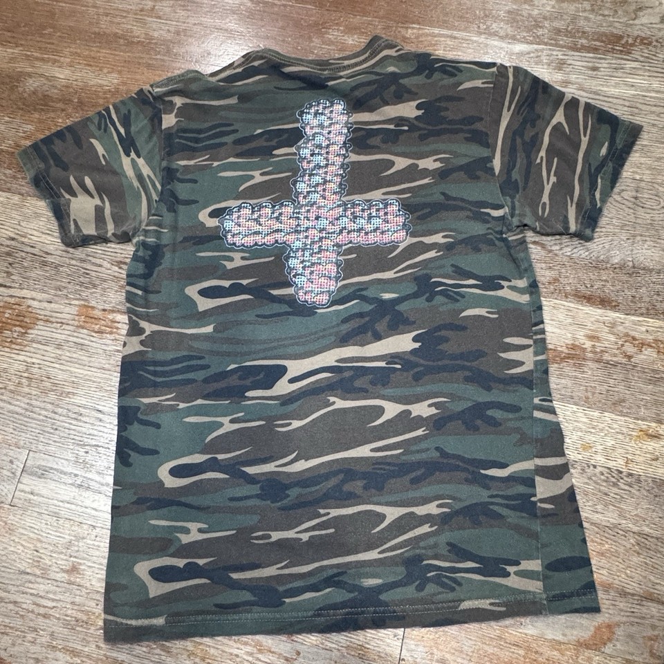 OFWGKTA MellowHype 64 Camo Green T shirt Large | eBay