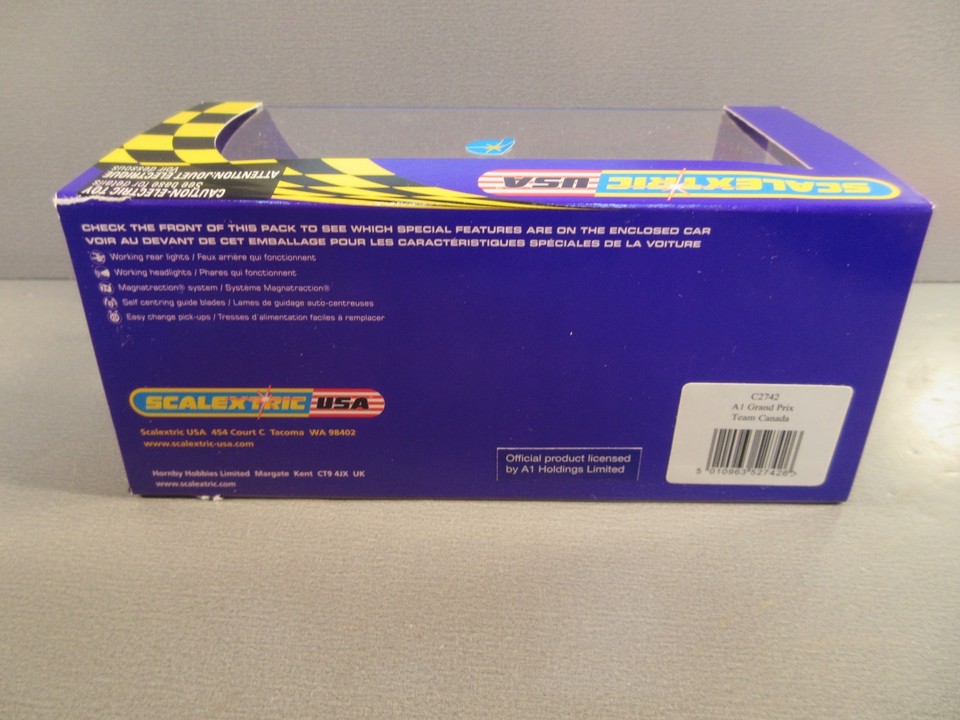 Scalextric C2742 A1 Grand Prix Team Canada 1/32 Slot Car | eBay UK