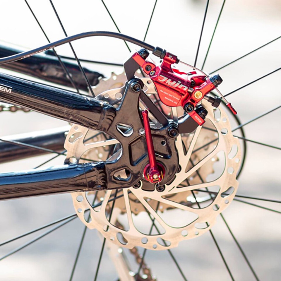 JUIN TECH R1 Hydraulic Road CX Disc Brake set 160mm w/ Rotor (Front ...