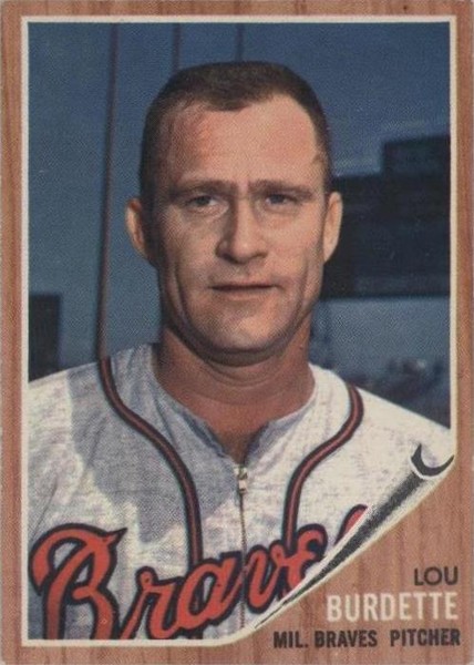 1962 Topps - #380 Lou Burdette for sale online | eBay