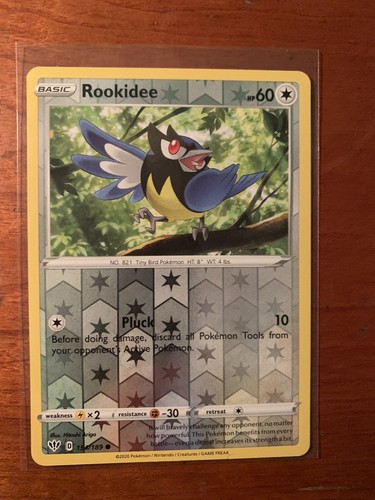 Rookidee 154/189 Reverse Holo Darkness Ablaze Pokemon Card | eBay