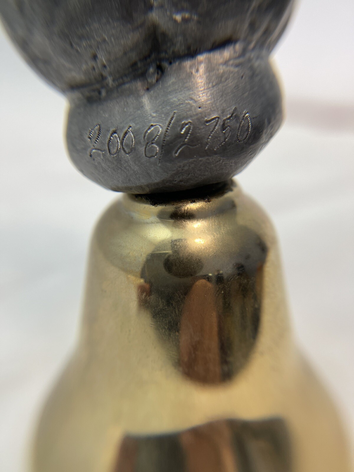 Micheal Ricker Pewter Angel Bell Signed And Numbered “Lyndsey”. 5.5 ...