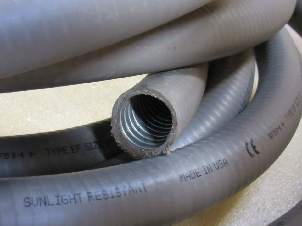 NEW LIQUATITE LIQUID-TITE FLEXIBLE METAL CONDUIT TUBING EF-13 80132 1 ...