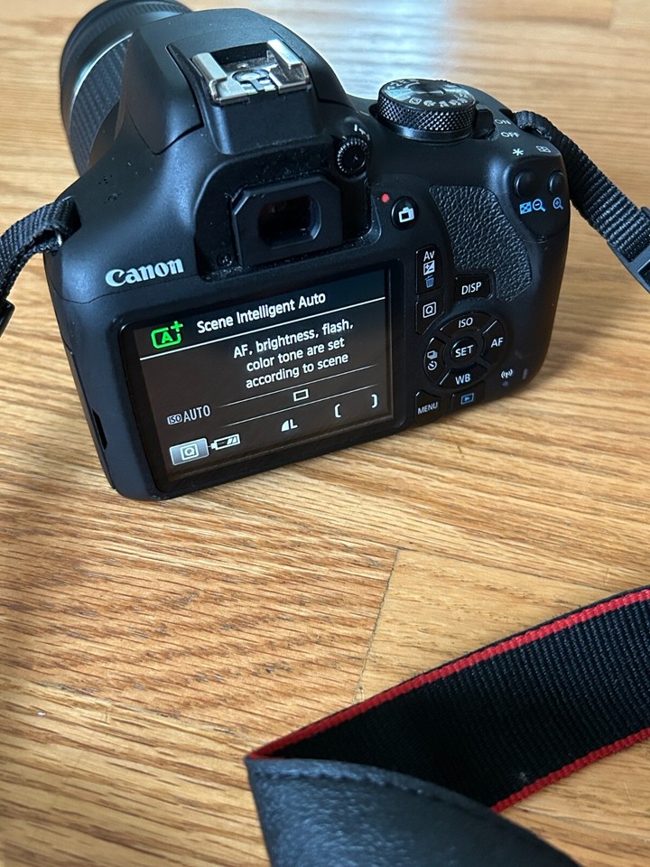 Canon EOS Rebel T7 24.2MP Digital SLR Camera Bundle 75-300mm Lens with ...