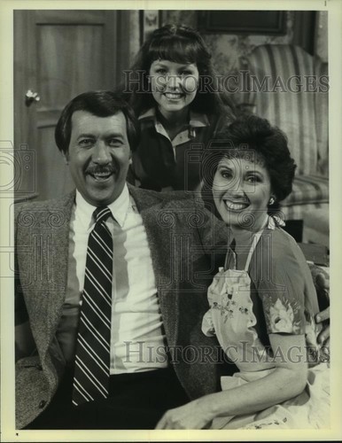 1981 Press Photo Rev. Grady Nutt, Elinor Donahue & Debby Lynn in ...