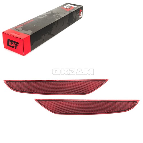 2x Reflector Rear Light Bumper Rear Left Right for VW Golf VI 6 5K1 08 ...