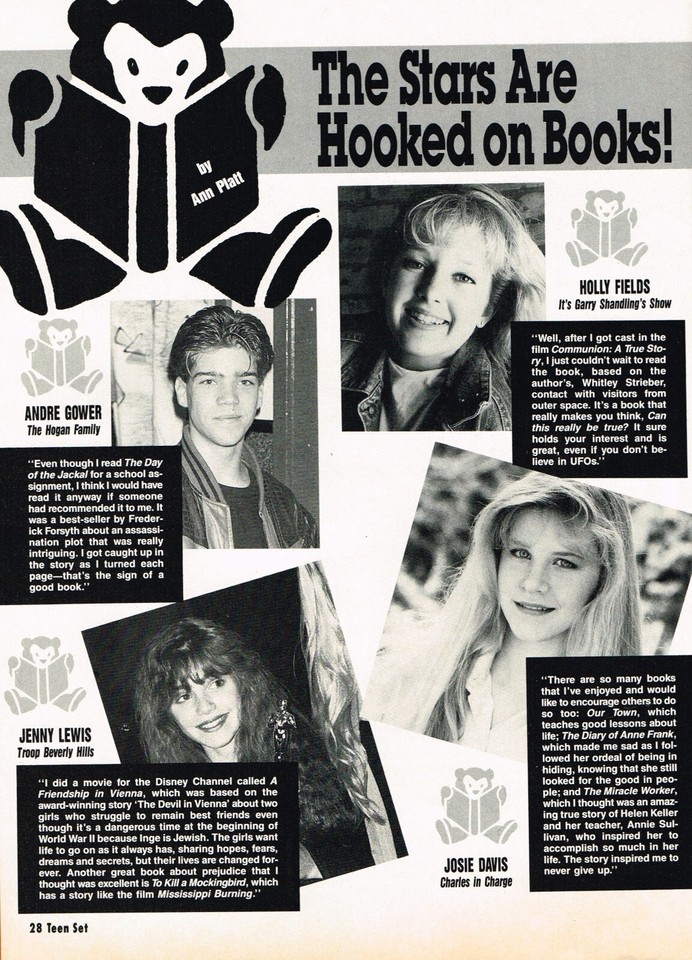 Jason Downs - Andre Gower - 11" x 8" Teen Magazine Pinup Mini Poster ...