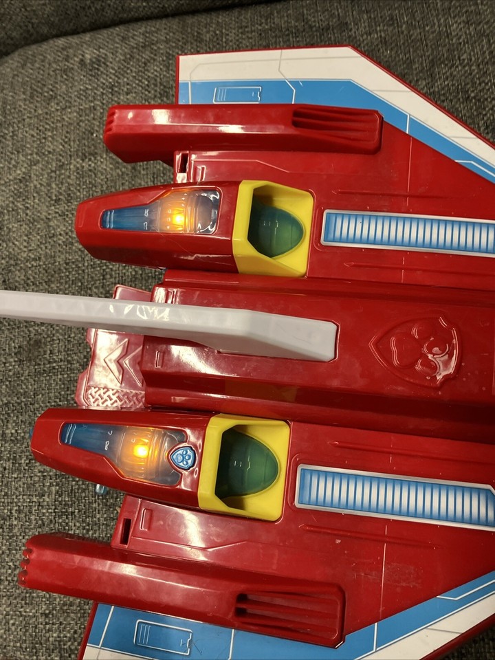 Paw Patrol Super Paws 2in1 Mighty Pups Jet Command Center Lights ...